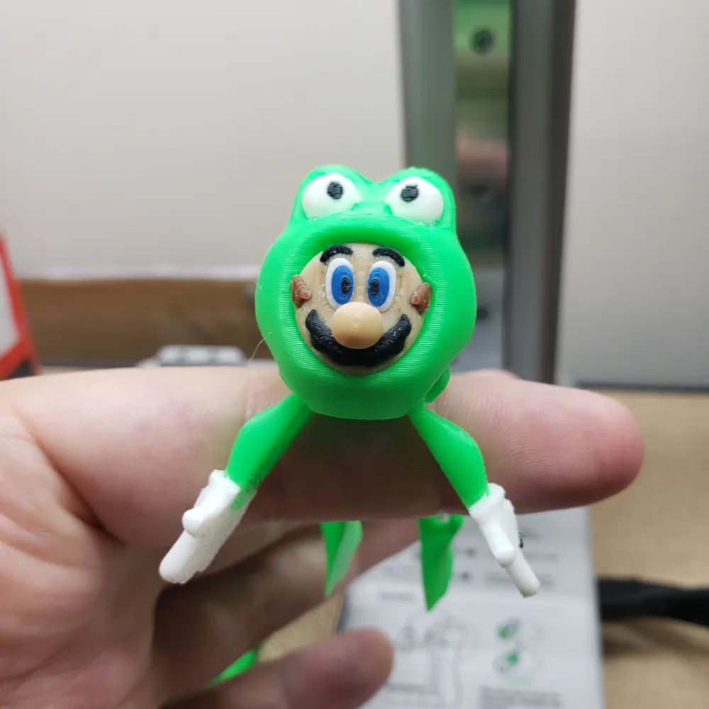 Flexi Frog Mario by VRsculpts - MakerWorld