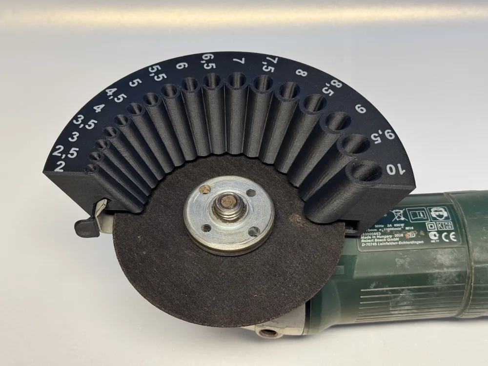 Drill sharpener - HSS - 118° & 135°- 115mm -125mm by iLabMakerWorld ...