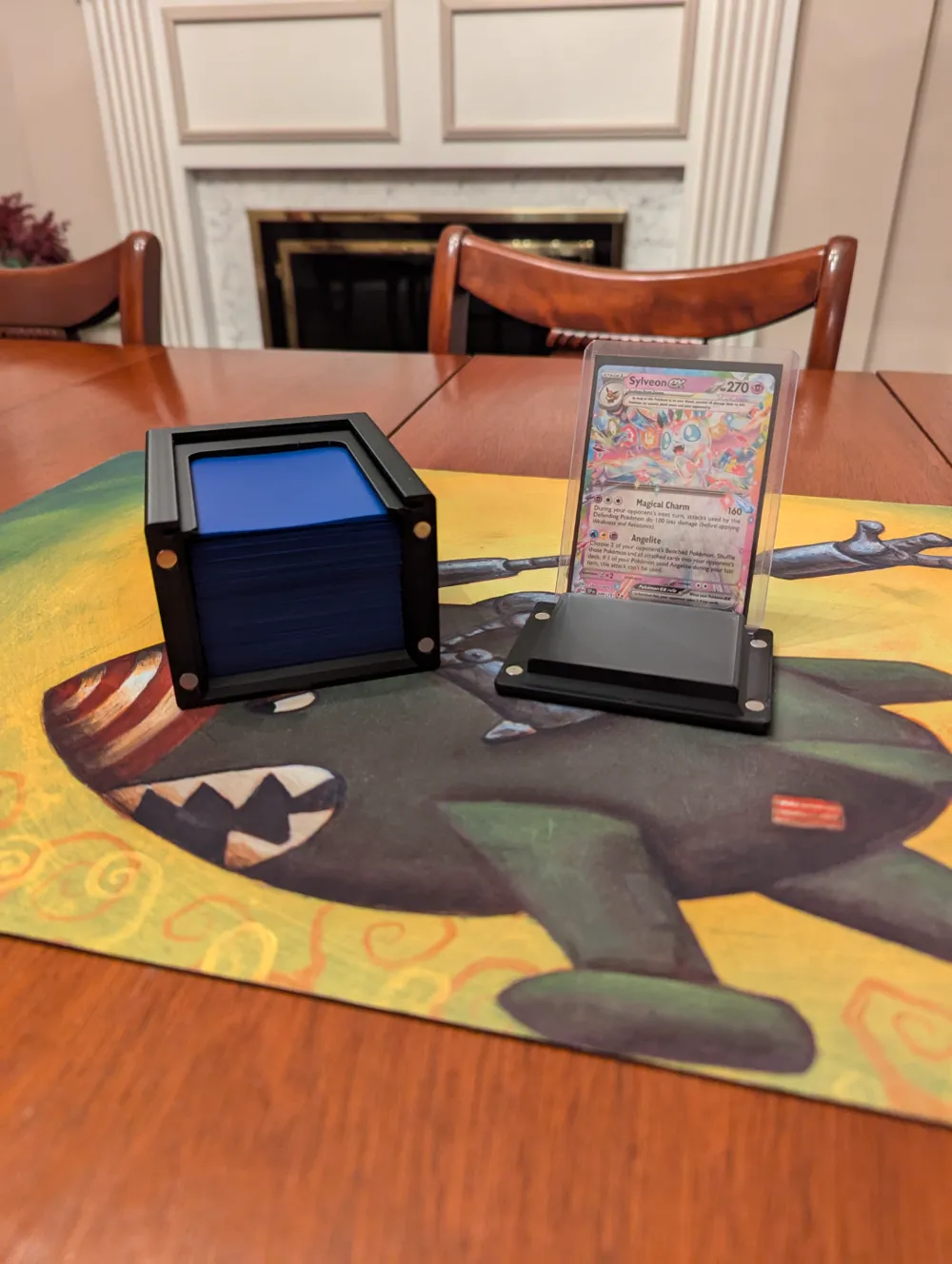 75 Card Magnetic Display Deck Box Magic Pokemon by Cincinnati Squirrel ...