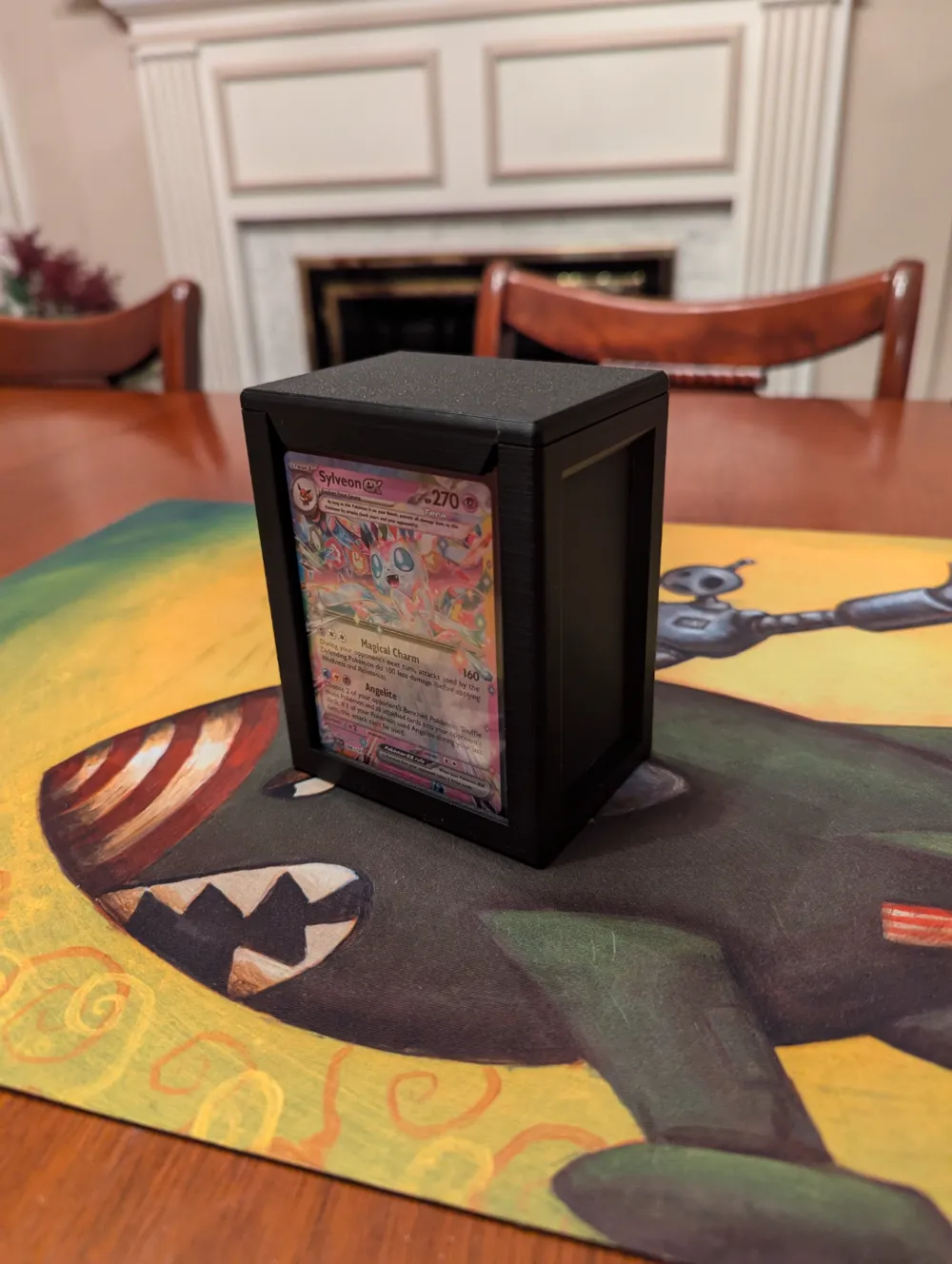 75 Card Magnetic Display Deck Box Magic Pokemon by Cincinnati Squirrel ...