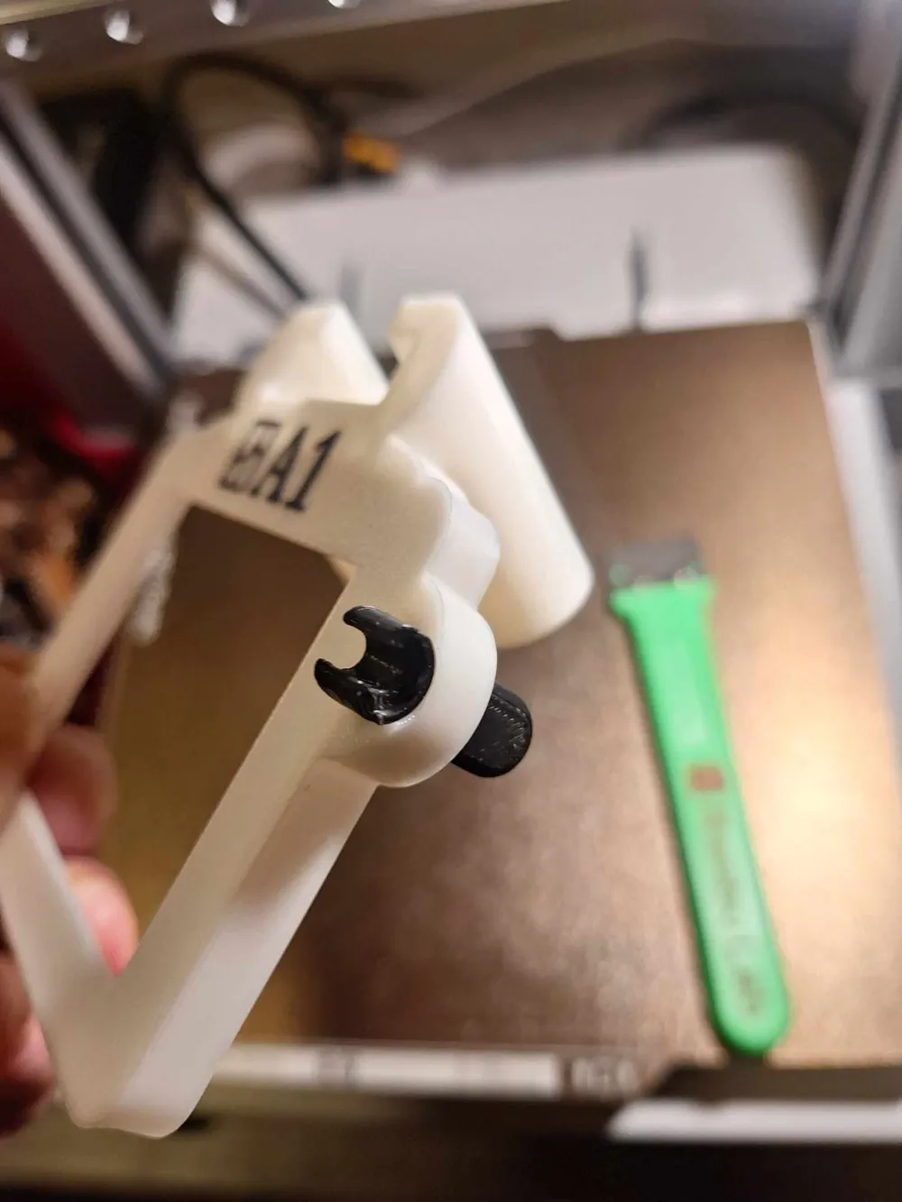 A1 screen cover with scraper holder by petea4 - MakerWorld