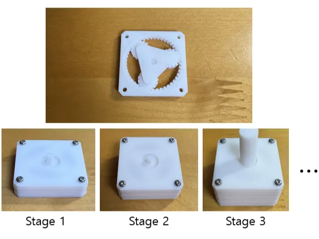 Stackable Compact Planetary Gearbox - Free 3D Print Model - MakerWorld