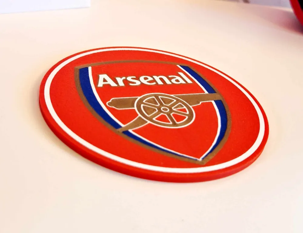 Arsenal Football Club Coaster by SA3D Designs MakerWorld: Download Free ...