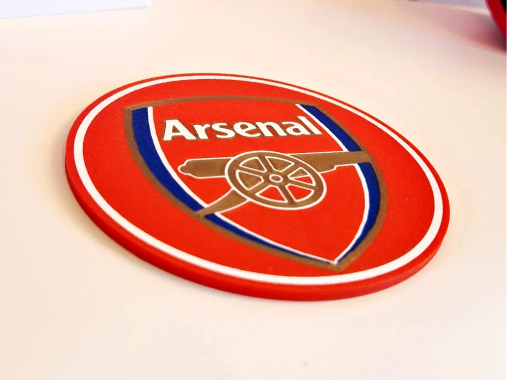 Arsenal Football Club Coaster by SA3D Designs MakerWorld: Download Free ...