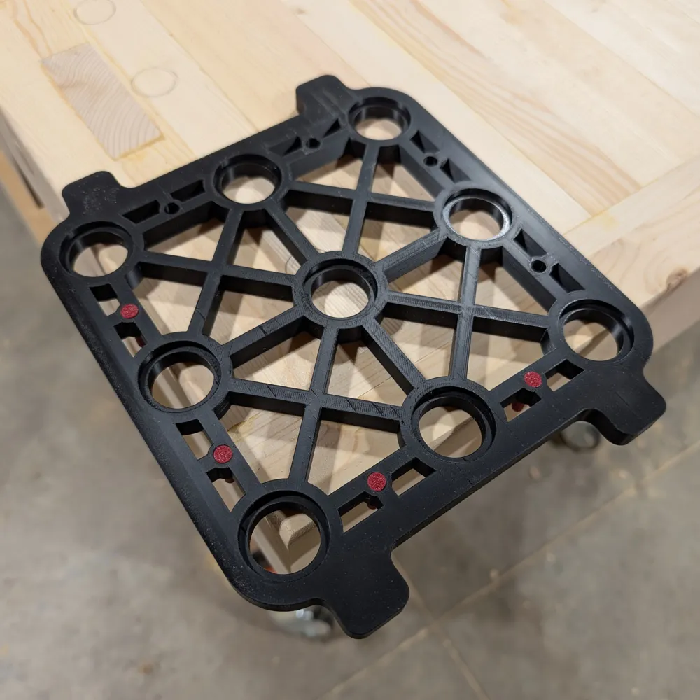 3/4" Workbench Dog Hole Template by Elliwood MakerWorld: Download Free ...