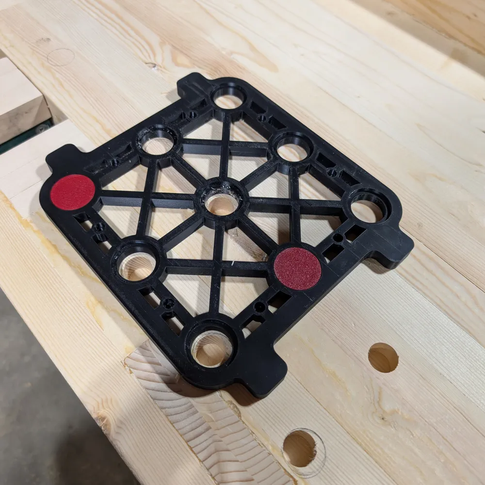 3/4" Workbench Dog Hole Template - Free 3D Print Model - MakerWorld