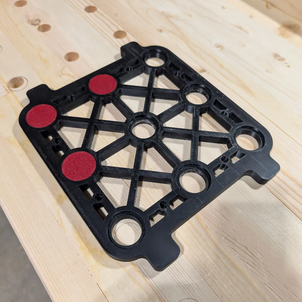 3/4" Workbench Dog Hole Template by Elliwood MakerWorld: Download Free ...