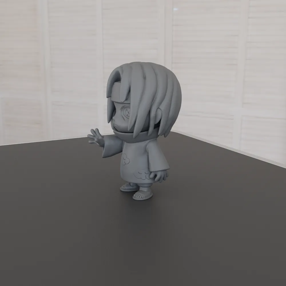 Q Version Naruto - Uchiha Itachi - Free 3D Print Model - MakerWorld