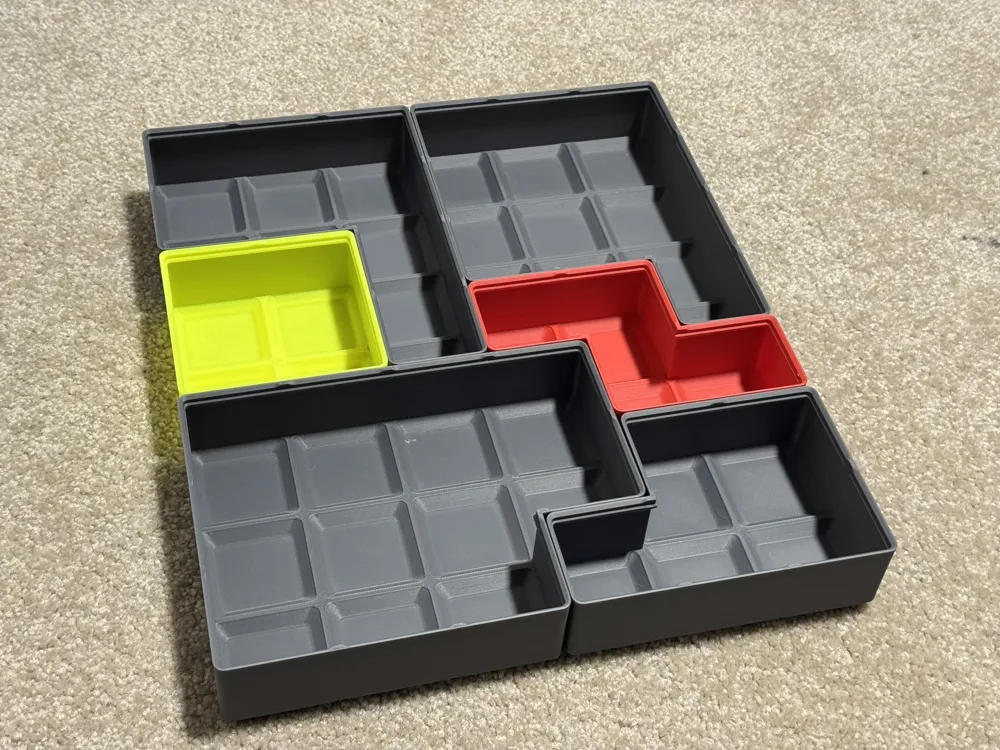 Gridfinity Extended - Irregular Bins Generator - Free 3D Print Model ...