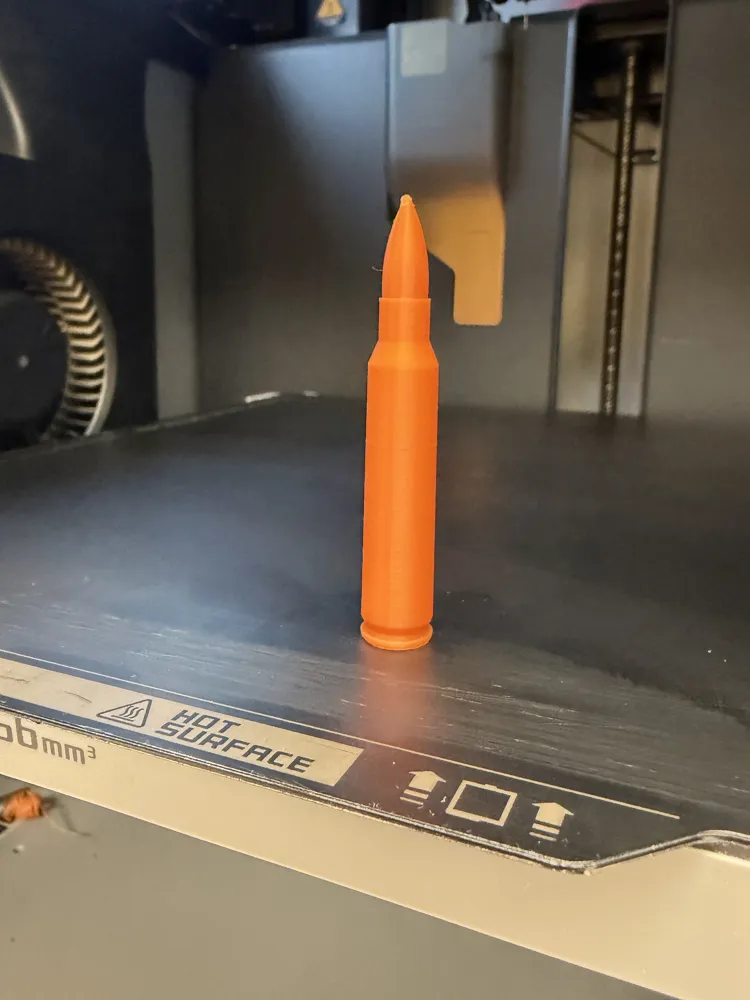 5.56×45 Cartridge Display Model – Easy PLA Print - Free 3D Print Model ...