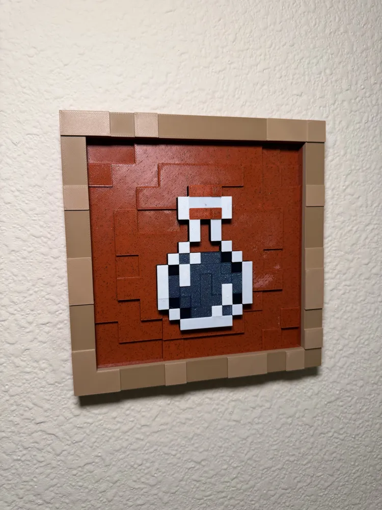 Item Frame - Potion Bottle by jongoodfeller - MakerWorld