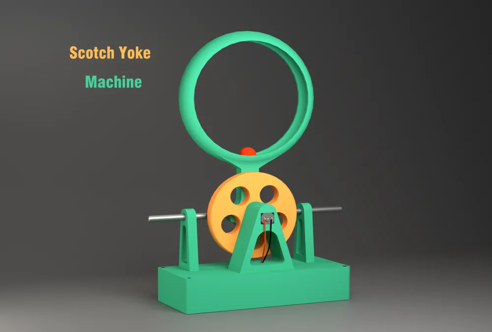 Scotch Yoke machine by PandaMaker MakerWorld: Download Free 3D Models