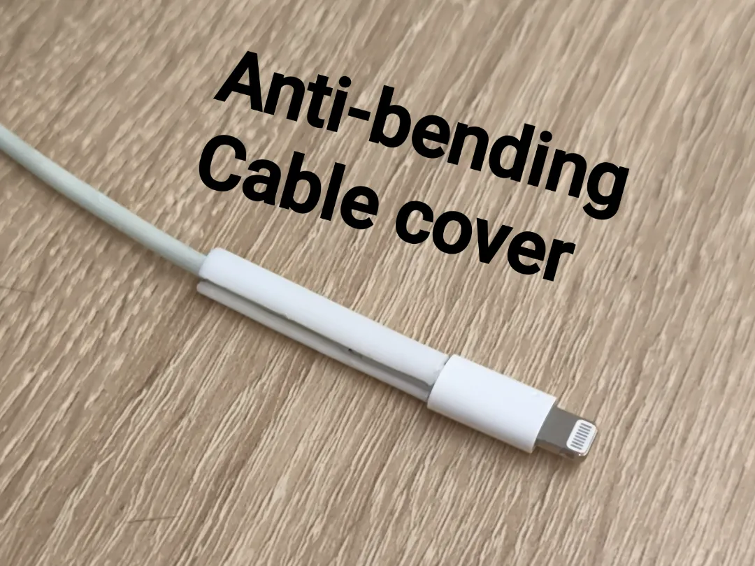 Heavy-Duty Lightning Cable Protector - Free 3D Print Model - MakerWorld