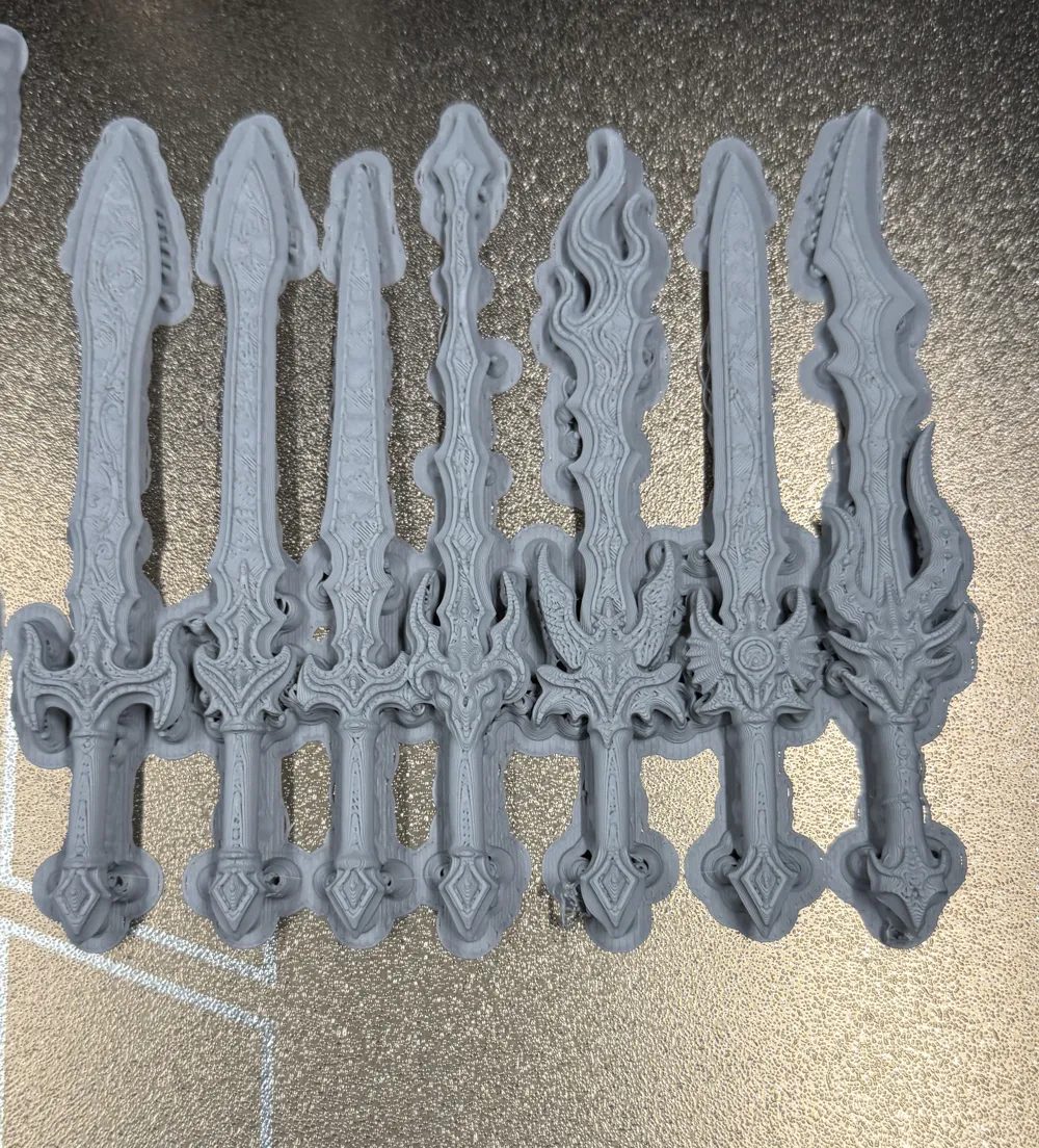 Epic Fantasy Sword Collection - Free 3D Print Model - MakerWorld