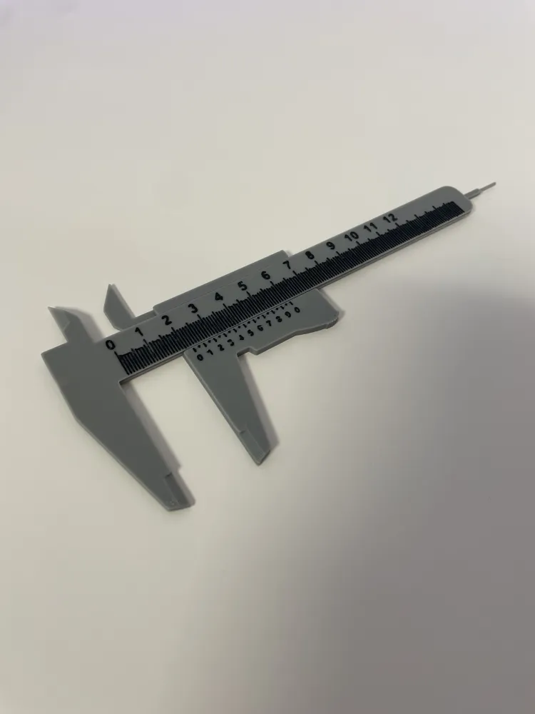 V2 3D Printed Caliper – Now with Depth Rod Slot - Free 3D Print Model ...