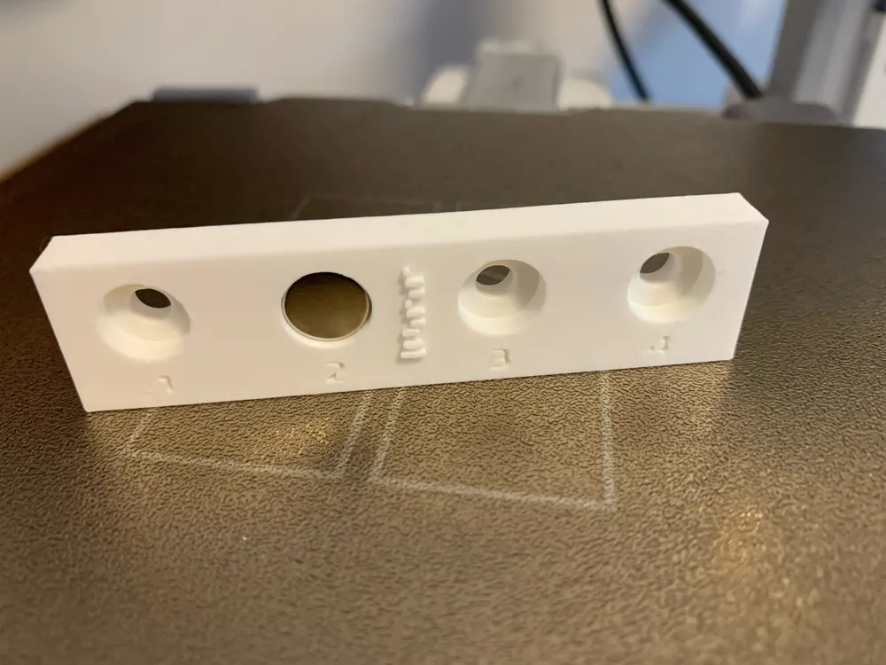 10x3 Magenet tolerance test by andysmith_ca - MakerWorld
