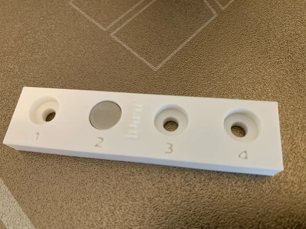 10x3 Magenet tolerance test by andysmith_ca - MakerWorld