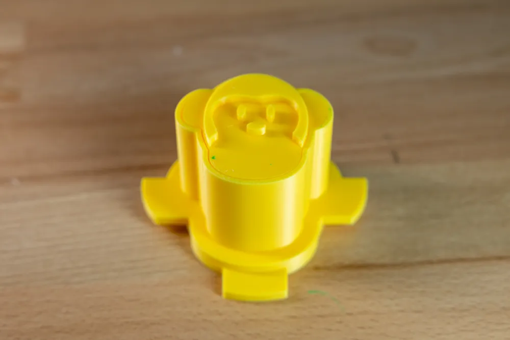 Cake Pop Disc Tool Monkey Face - Free 3D Print Model - MakerWorld