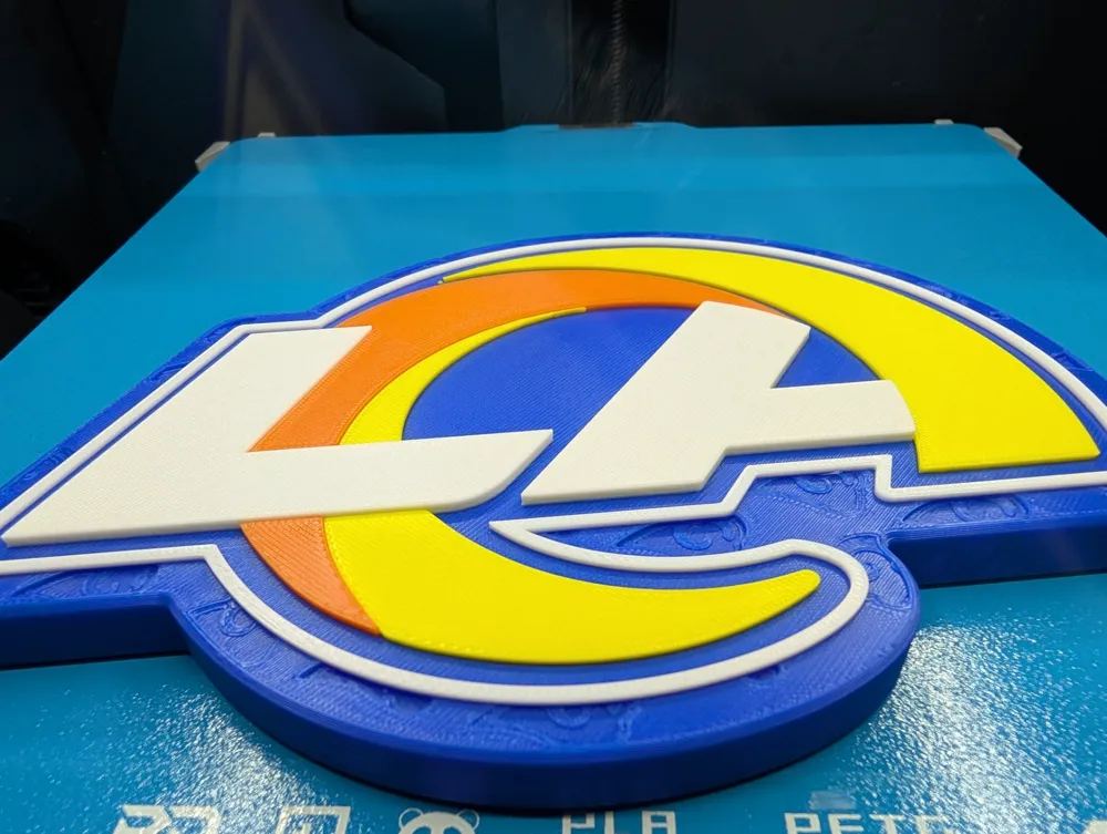 LA Rams Oversized Pendants and Chain by MFDesigns3D MakerWorld ...