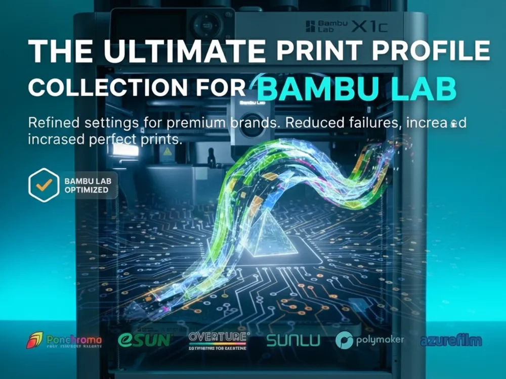 “Ready-to-Print” Filament Profiles for Bambu Lab - Free 3D Print Model ...