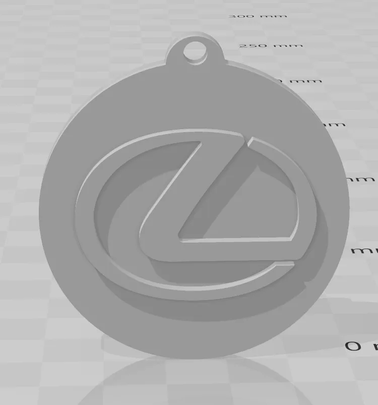 Keychain Lexus by tr3dcreations - MakerWorld