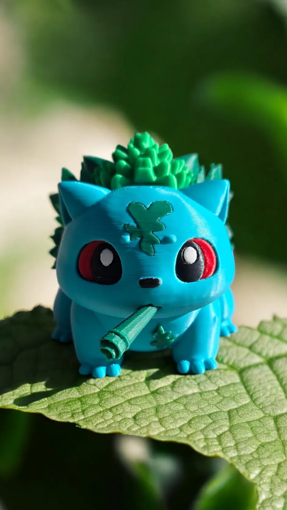 Weedasaur #001 – Pokémon Parody (Drugèmon Series) - Free 3D Print Model ...