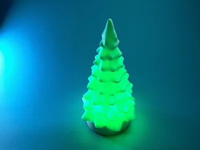 Snowy Xmas Tree Light by JOLKA - MakerWorld