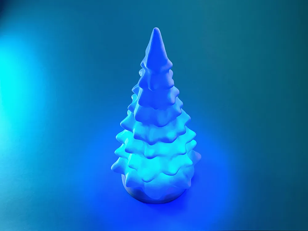 Snowy Xmas Tree Light by JOLKA - MakerWorld