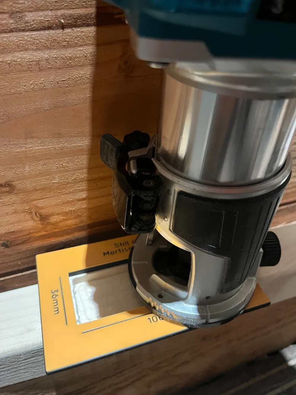 Router mortise template generator (parametric) - Free 3D Print Model ...