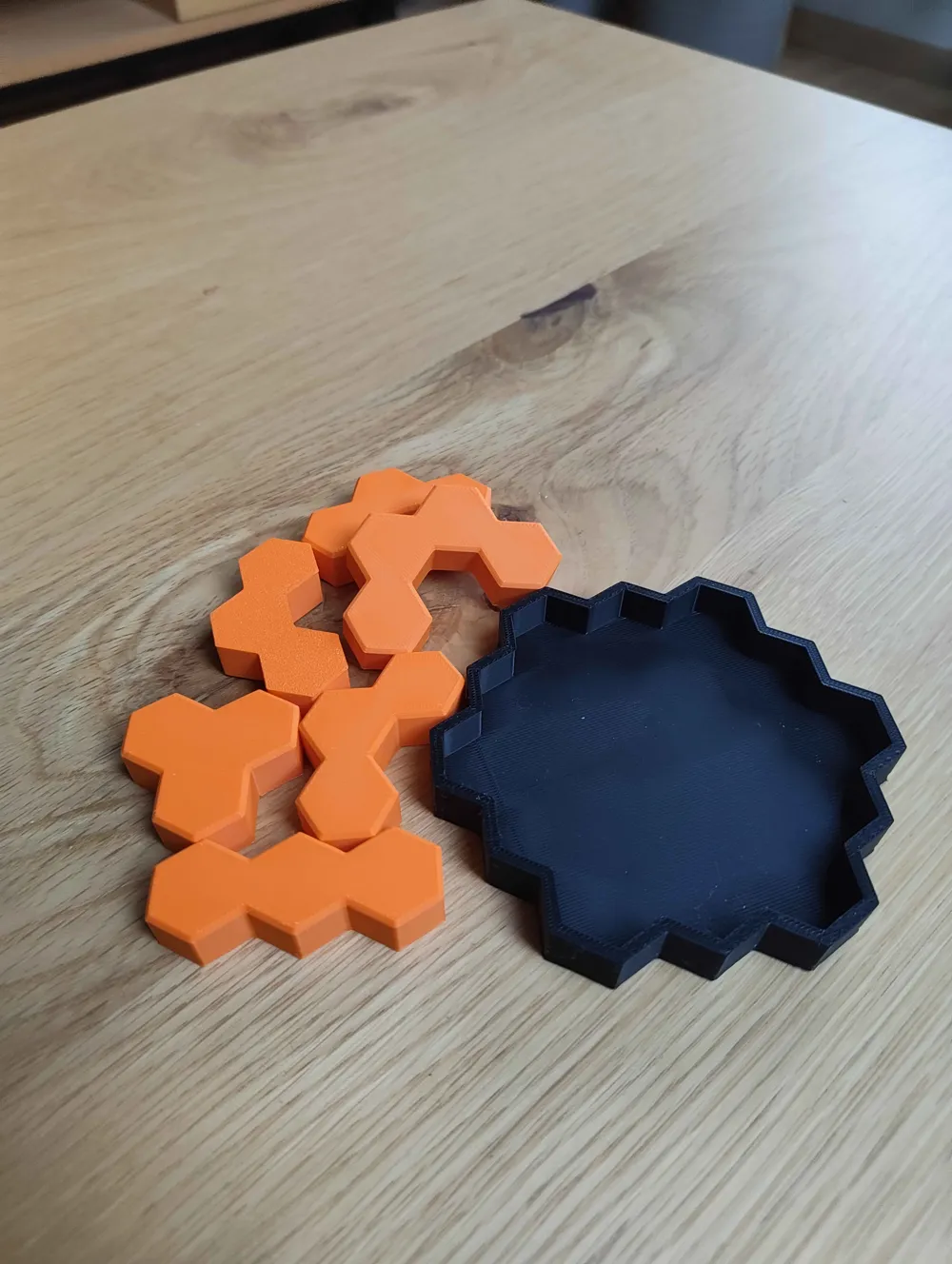 honeycomb puzzle (easy) - Free 3D Print Model - MakerWorld
