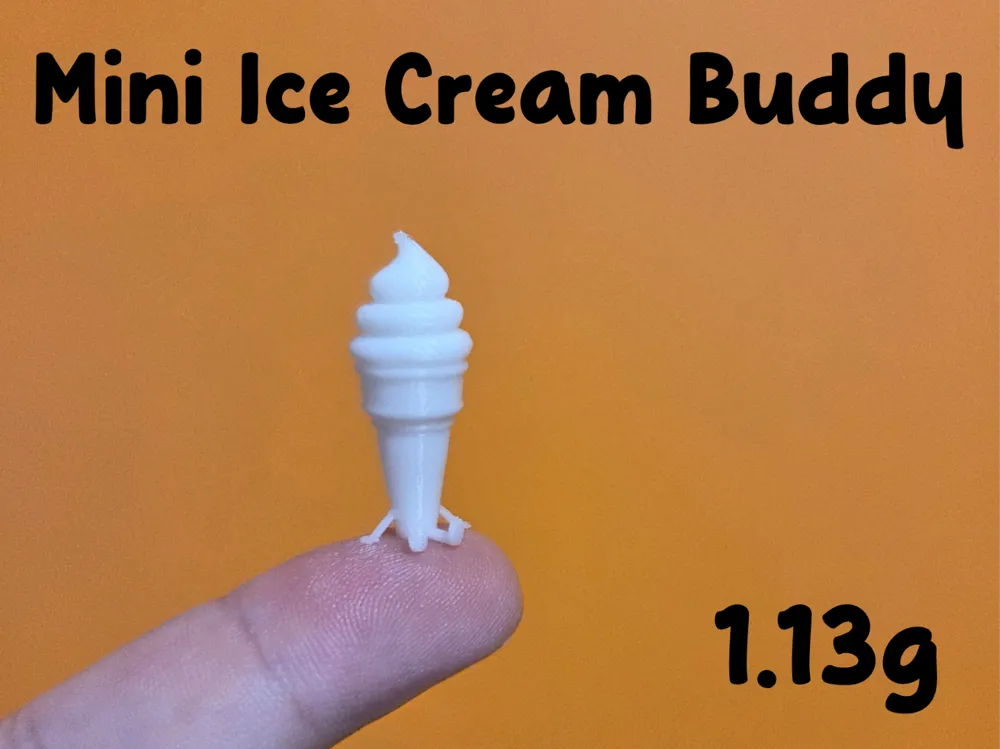 Mini Ice Cream Buddy – The Coolest Treat in Town by Gabriele MakerWorld ...
