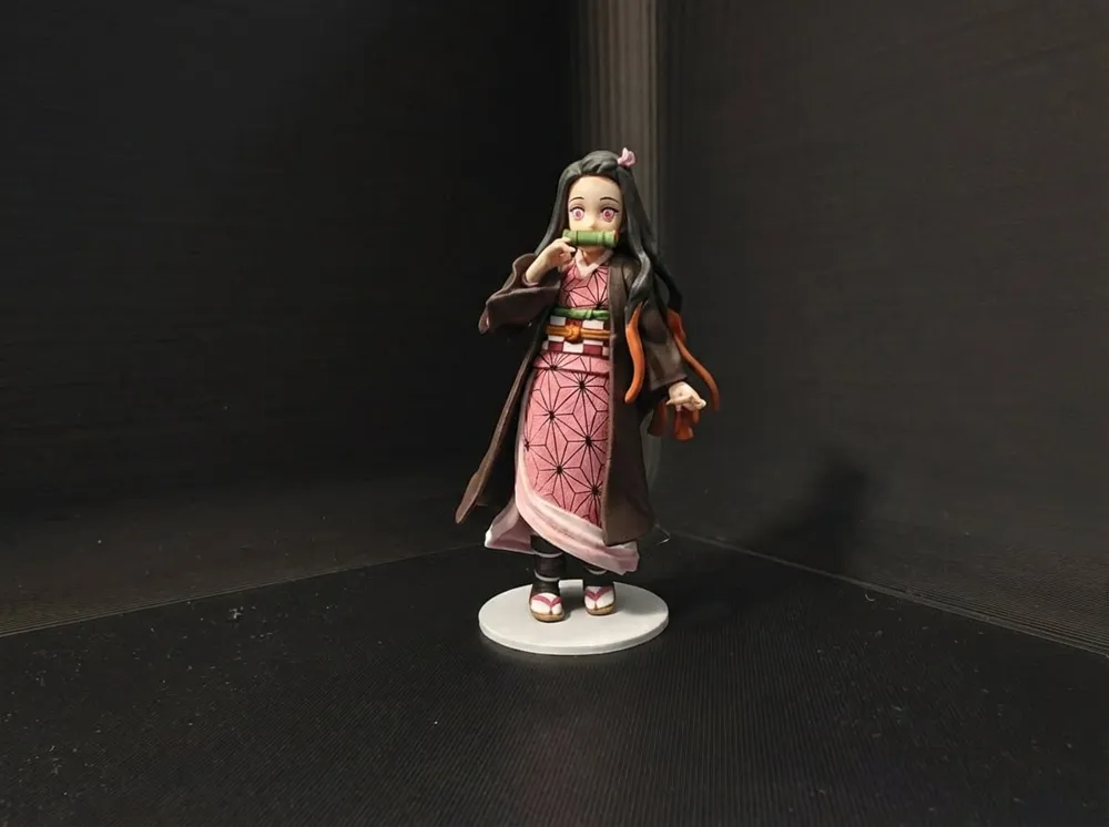Demon Slayer Nezuko Kamado High Detail - Free 3D Print Model - MakerWorld