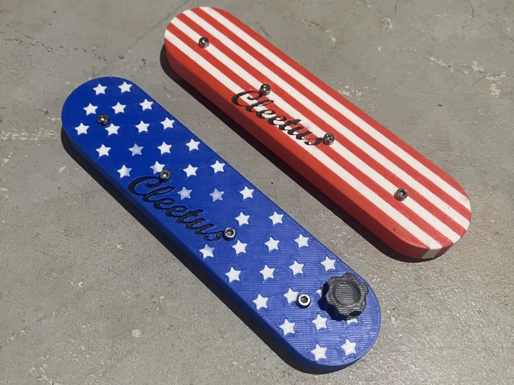 Cleetus McFarland LS Valve Covers - Free 3D Print Model - MakerWorld