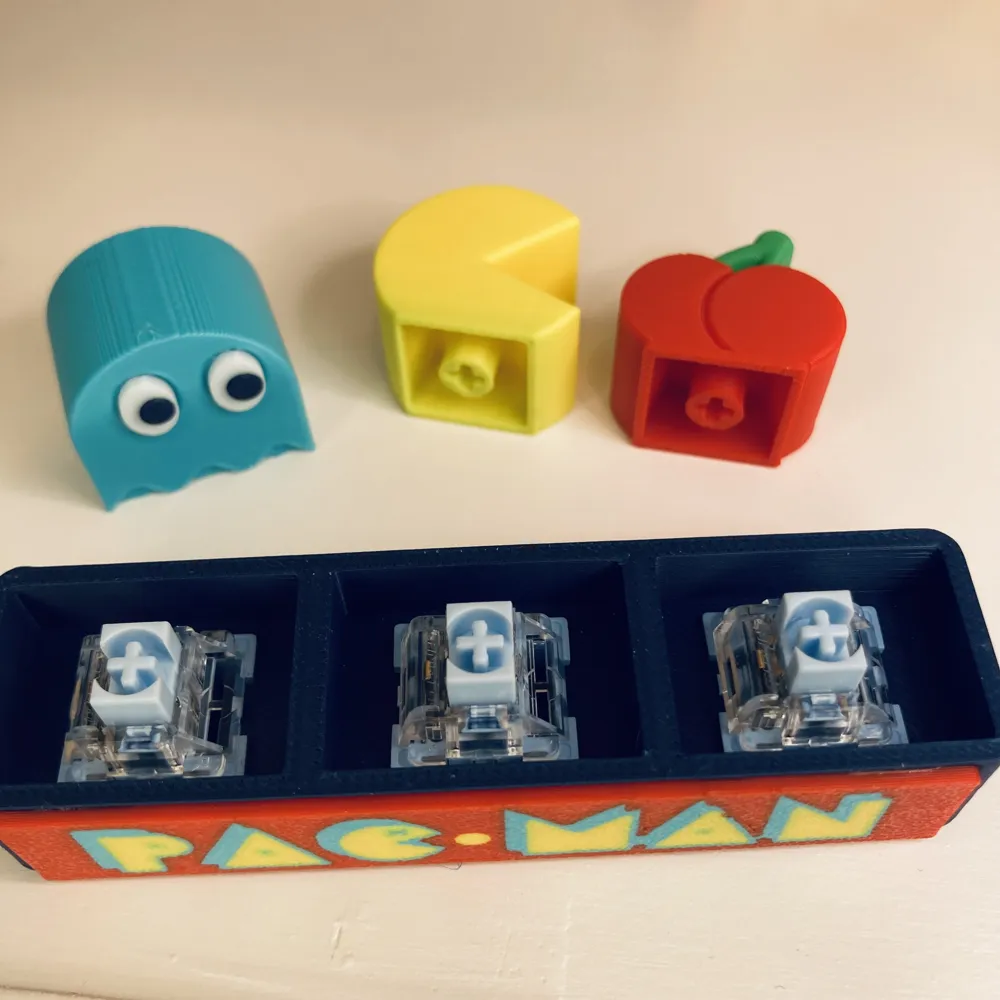 Pacman Fidget Clicker Toy (Pac-man) - Retro 80s by SpacedOut MakerWorld ...