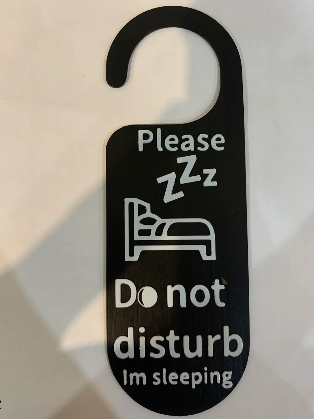 Do Not Disturb Travel Sign by Sebastien - MakerWorld