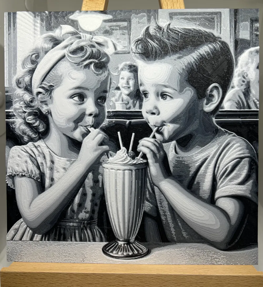 Milkshake for Two by bestboi3d - MakerWorld