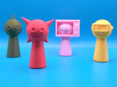 Sprunki | Collection - MakerWorld: Download Free 3D Models