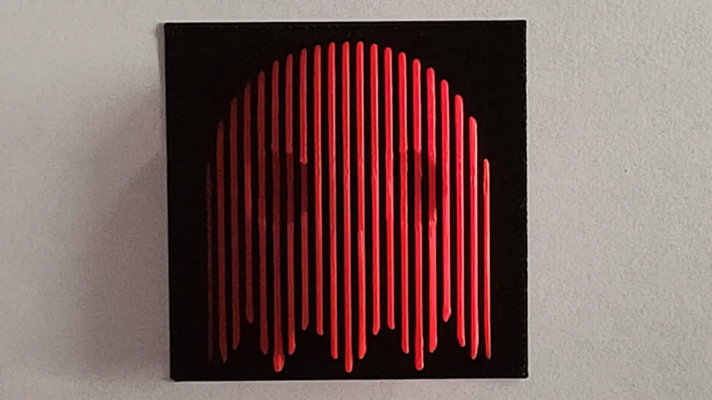 Pacman Ghost layered sculpture by dj_ste - MakerWorld