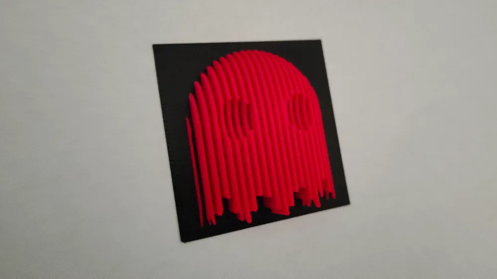 Pacman Ghost layered sculpture by dj_ste - MakerWorld