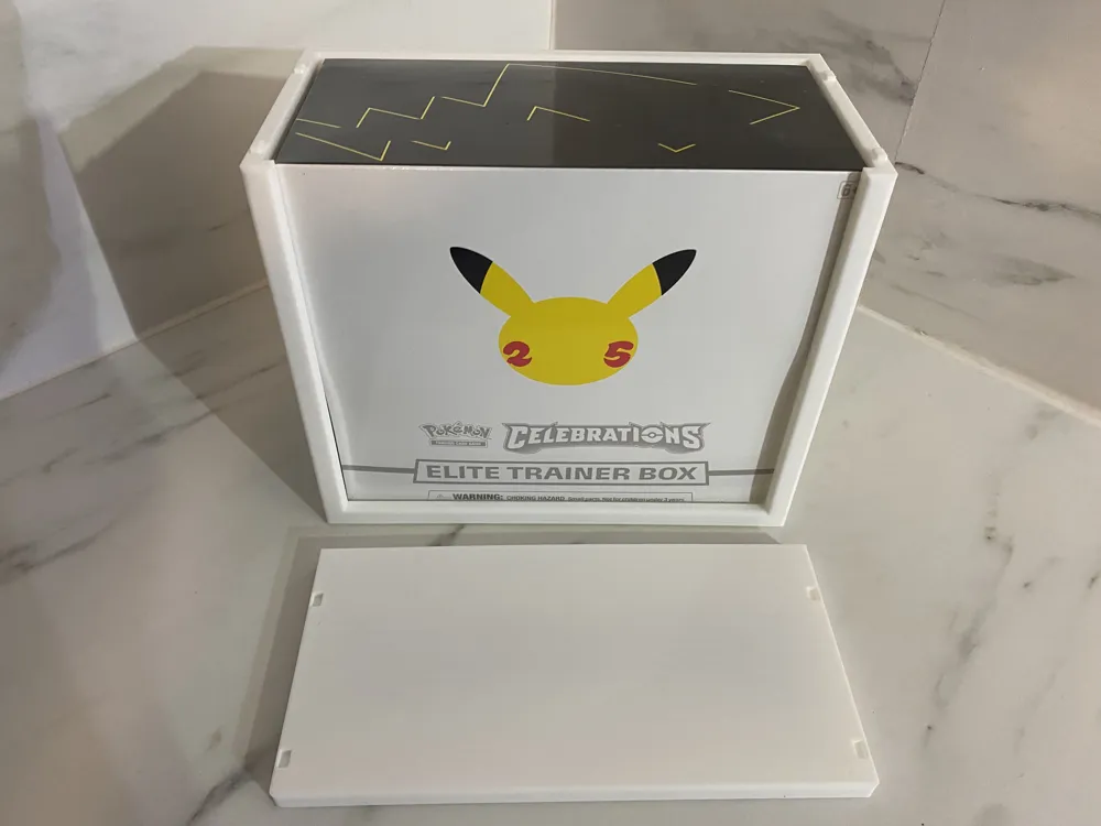 Pokemon ETB Box Protector Case Celebrations 25th - Free 3D Print Model ...
