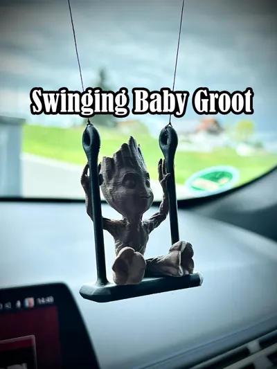 Heavy metal baby Groot Remixed by wazza10 - MakerWorld