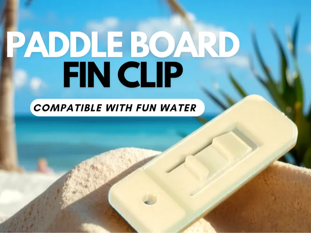 Paddle Board Fin Clip (SUP) by RidiculouslyOverengineered - MakerWorld
