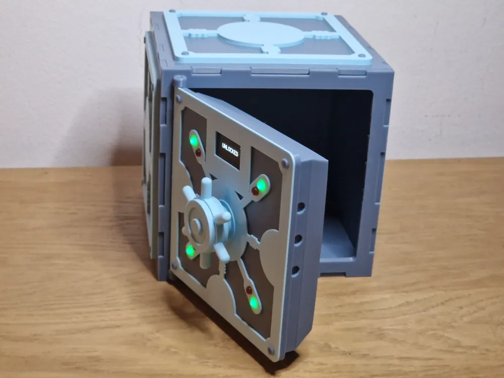Safebox with arduino by catalin.dragoshMakerWorld: Download Free 3D Models