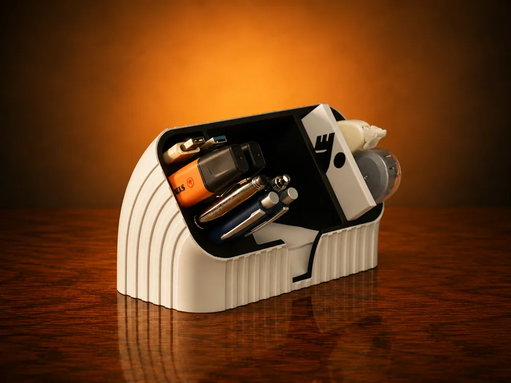 Maxx Desktop Organizer - Free 3D Print Model - MakerWorld