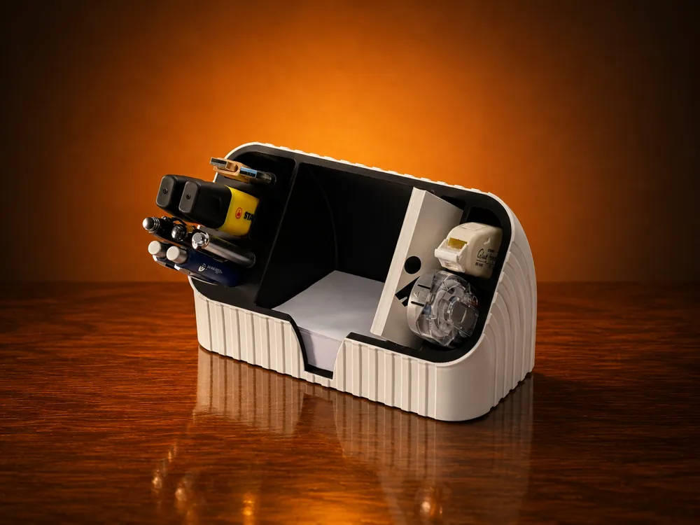 Maxx Desktop Organizer - Free 3D Print Model - MakerWorld