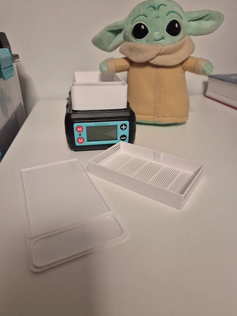 Desiccant dryer and cover for Polymaker Polydryer - Free 3D Print Model ...