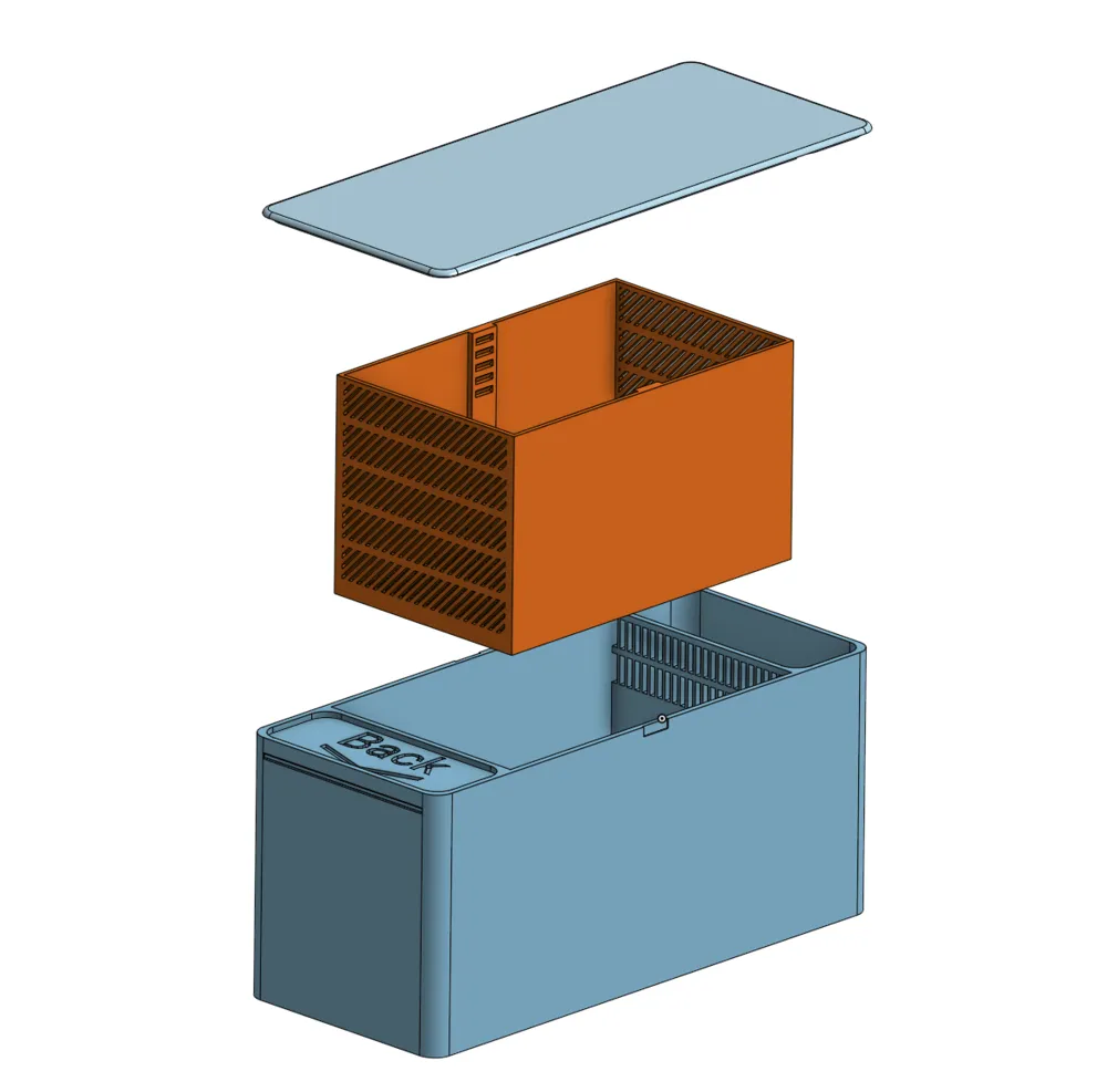 Desiccant dryer and cover for Polymaker Polydryer - Free 3D Print Model ...