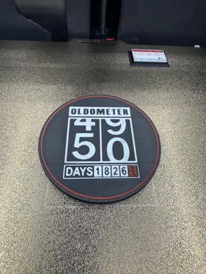 OLDOMETER 49/50 COASTER by 3Dprinting4fun - MakerWorld