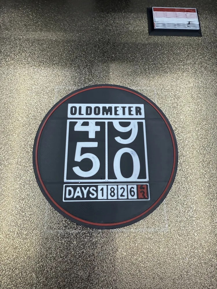 OLDOMETER 49/50 COASTER by 3Dprinting4fun - MakerWorld