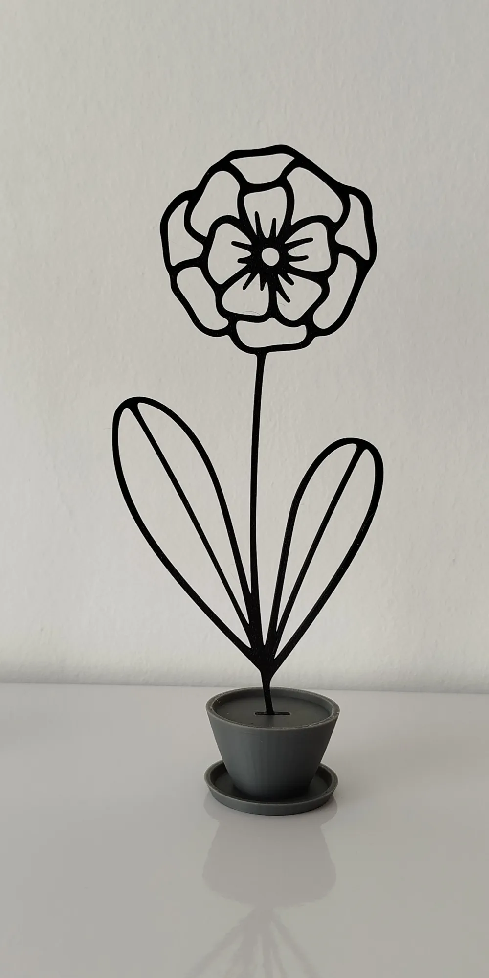 Potted Flower - Free 3D Print Model - MakerWorld